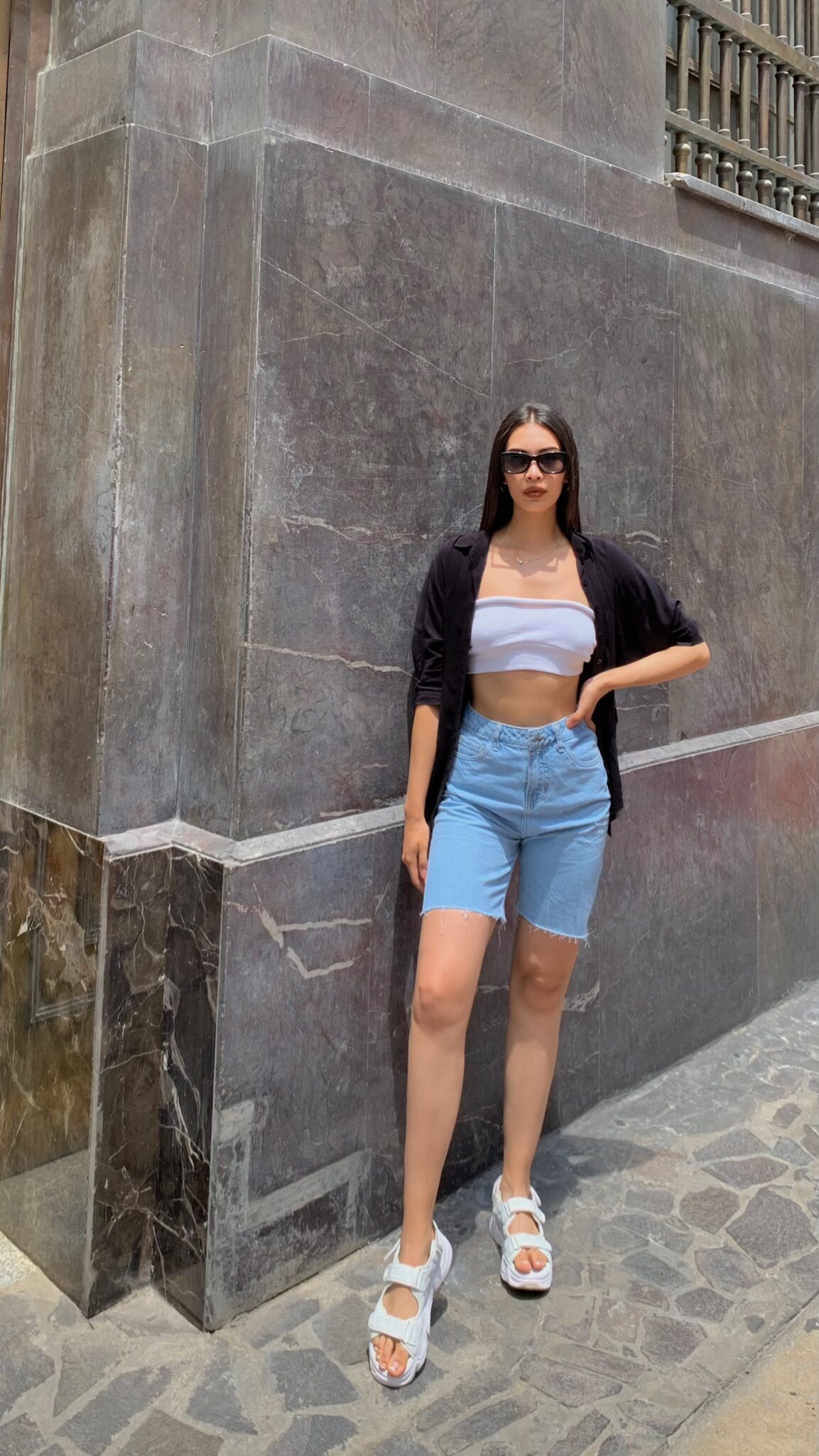 Biker Short Denim - Jeia Moda